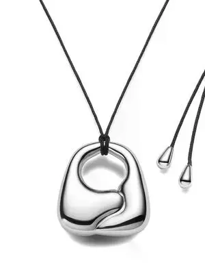 MARIA BLACK Large Weekender Necklace - Silver