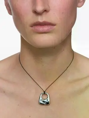 MARIA BLACK Large Weekender Necklace - Silver