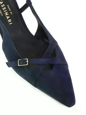 TASSINARI Décolleté Slingback Pumps - Blue