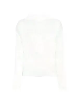 Issey Miyake Ribbed Top - Green