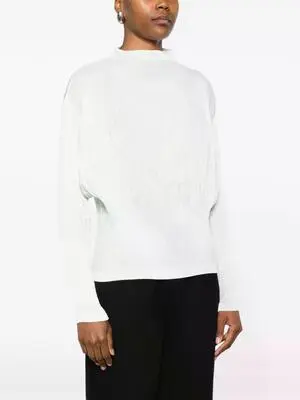 Issey Miyake Ribbed Top - Green