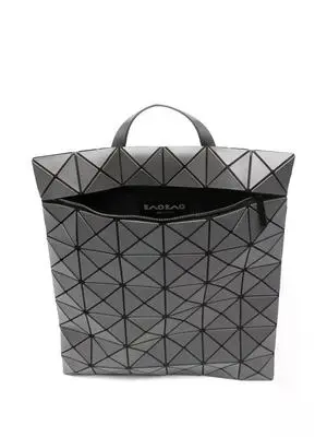 Issey Miyake Flat Geometric-paneled Backpack - Grey