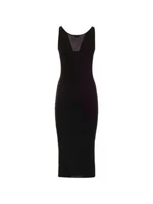 Just Cavalli Strap-detail Midi Dress
