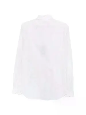 DELL'OGLIO Striped Shirt - White