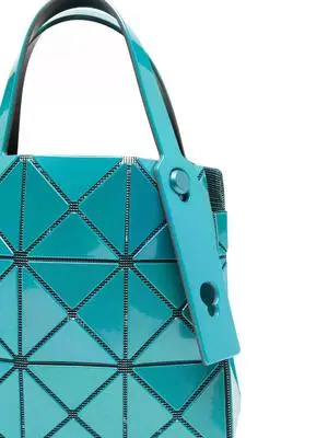 Issey Miyake Mini Carat Geometric-paneled Tote - Blue