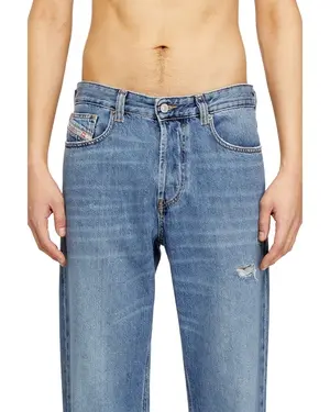 DIESEL Regular-fit Whiskered Jeans
