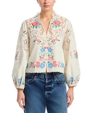 Sea Long Sleeve Blouses