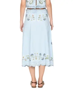 Sea Audra Embroidered Skirt