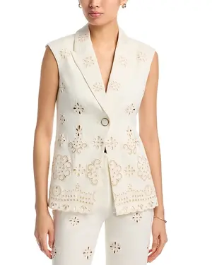 Veronica Beard Townies Vest - Dove