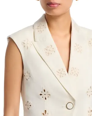 Veronica Beard Townies Vest - Dove