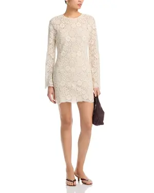 Veronica Beard Teresia Lace Mini Dress