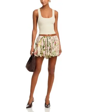 Cara Cara Bloom Silk Shorts