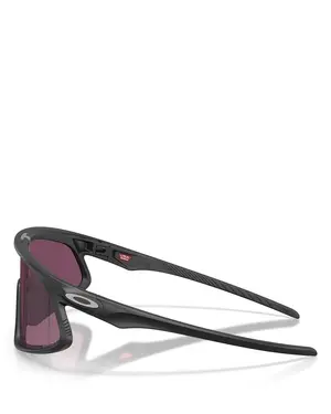 Oakley Rectangular Sunglasses, 41mm - Matte Black