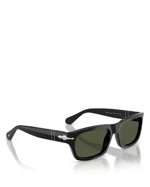 Persol Rectangular Sunglasses 58mm - Black