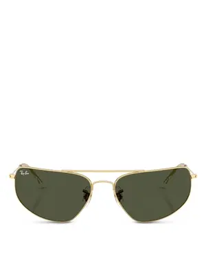Ray-ban Rectangular Sunglasses, 63mm