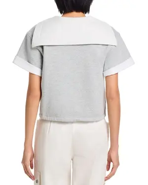 3.1 Phillip Lim French Terry Sailor Top