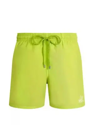 Vilebrequin Water-reactive Hypnoctopus Drawstring Swim Shorts - Green