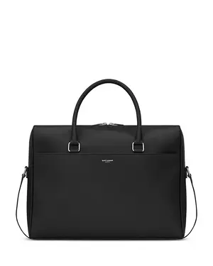 Saint Laurent Duffle Briefcase - Black