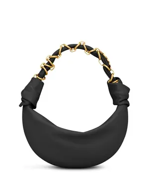 Saint Laurent Amalia Mini Hobo Bag - Black