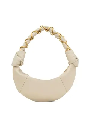 Saint Laurent Amalia Mini Hobo Bag - Blanc Vintage