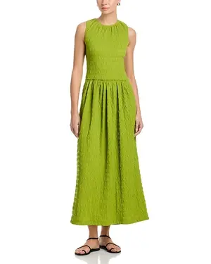 Textured Maxi Day Dresses