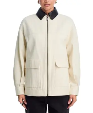 ANINE BING Holden Jacket - Cream