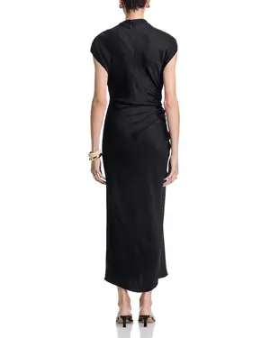 A.L.C. Alma Gathered Midi Dress