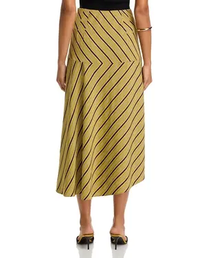 A.L.C. Kara Bias Midi Skirt