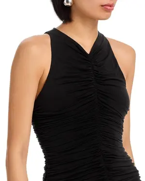 A.L.C. Ayla Ruched Dress - Black