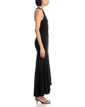 A.L.C. Ayla Ruched Dress - Black