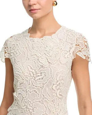 Simkhai Novelle Lace Mini Dress