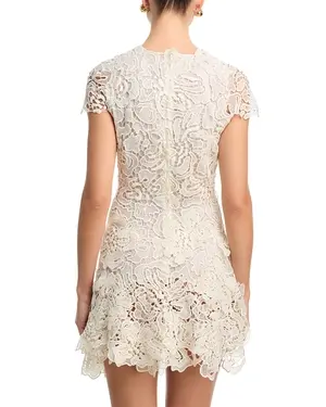 Simkhai Novelle Lace Mini Dress