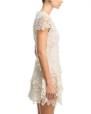 Simkhai Novelle Lace Mini Dress