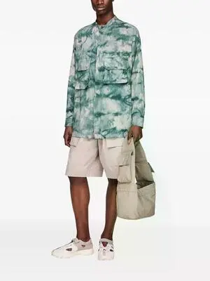 Y3 Newspaper Shoulder Bag - Neutrals