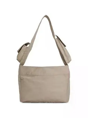 Y3 Newspaper Shoulder Bag - Neutrals