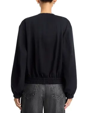 Alexander Wang Zip-up Cotton Coaches Jacket