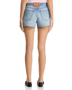 Alexander Wang Denim Shorts - Authentic Light Indigo