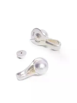 PATOU Asymmetric Stud Earrings