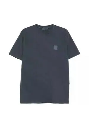 Stone Island Ghost Logo-patch T-shirt - Blue