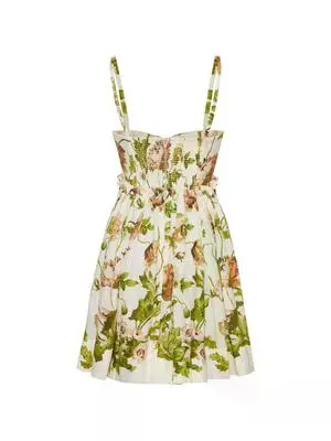 Cara Cara Kori Floral-print Ruffled Dress