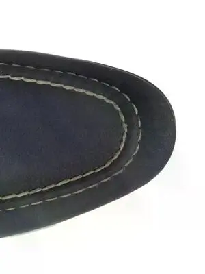 Santoni Malibu Suede Loafers
