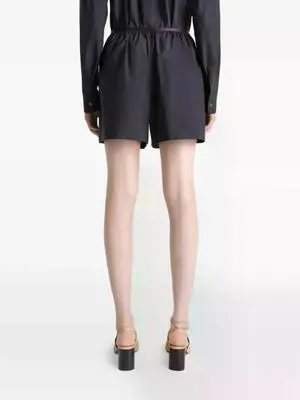 LEMAIRE Elasticated Waist Boxer Shorts - Black