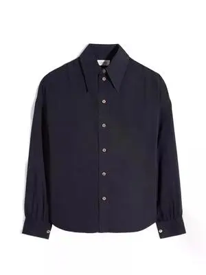 LEMAIRE Pointed Collar Shirt - Black