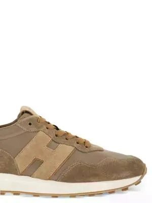 Hogan Suede Sneakers - Neutrals