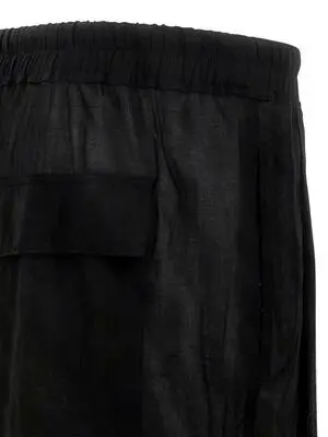 Rick Owens Drawstring-waist Shorts - Black