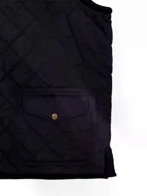 Valentino Garavani Quilted Gilet - Blue