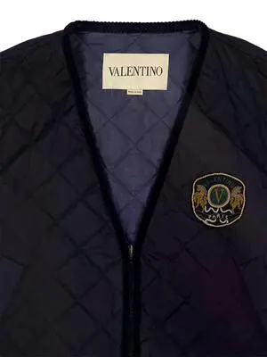 Valentino Garavani Quilted Gilet - Blue