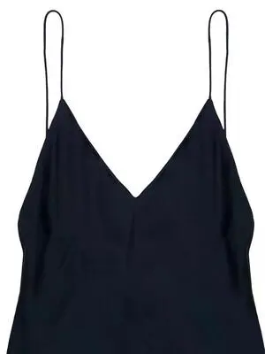 BLAZÉ MILANO V-neck Backless Maxi Dress