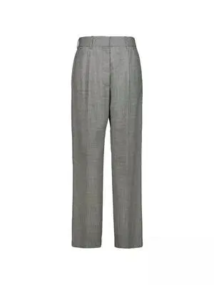 BLAZÉ MILANO Houndstooth Wool Trousers
