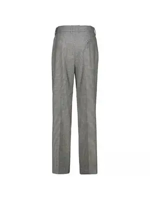 BLAZÉ MILANO Houndstooth Wool Trousers